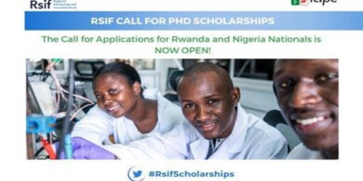 Rsif PhD Scholarships Call for Rwanda and Nigeria Nationals: (Deadline ...