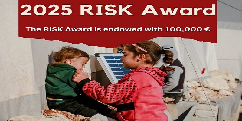 Call for Applications: RISK Award 2025 (up to €100,000) Deadline: 13 ...