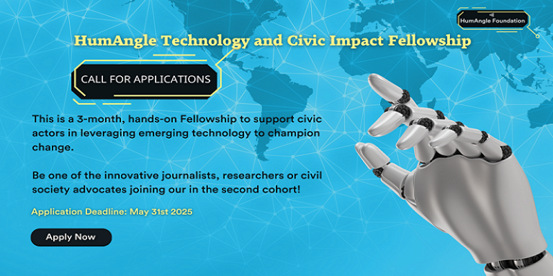 HumAngle Technology and Civic Impact Fellowship 2025: (Deadline 31 May ...